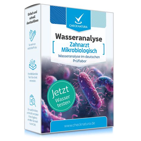 Wassertest Mikrobiologisch Für Die Zahnarztpraxis