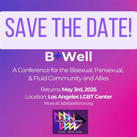 Exciting News B Well Is Back And Coming To You May 3rd At The Los