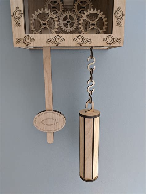 Pendulum Clock Imitation Digital Files Only Etsy