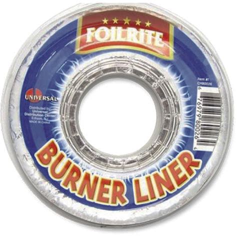 Foil Rite Aluminum Round Gas Burner 8pk Item Number 11098 Home
