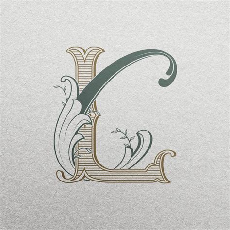 Wedding Monogram Or Personal Logo With 2 Letters Cl Color Editable Vector Design For Wedding
