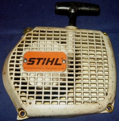 Stihl 028 Chainsaw Starter Recoil Cover And Pulley Assembly 4 Bolt Ty