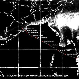 Track Of Orissa Super Cyclone During October 1999 Download