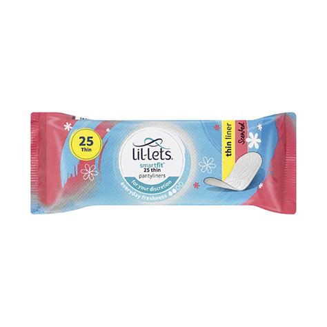 Lil Lets Essentials Pantyliners Scented 25 Pantyliners Med365