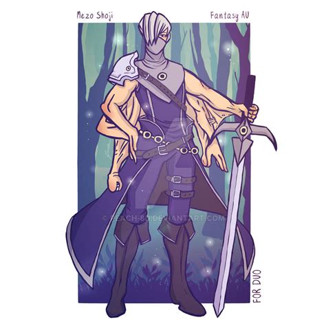 Shoji Fantasy Au Commission By Peach 8d On Deviantart