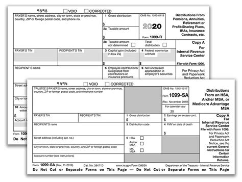 Reporting Distributions On Forms 1099 R And 1099 Sa — Ascensus