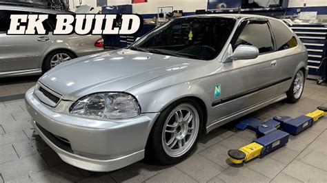 Finally Swapping My Ek With A B20 Youtube