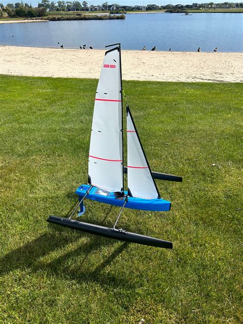 Rtf Dragonfoiler 65 Foiling Trimaran Rc Foil Sailing