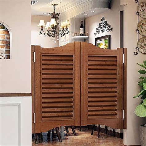 Cafe Style Half Doors Solid Wood Two Way Auto Close Half Doors For