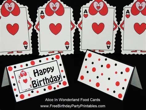 Alice In Wonderland Card Soldiers Template