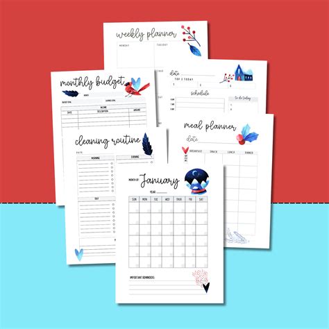 Free Fitness Planner Printables Planning Inspired