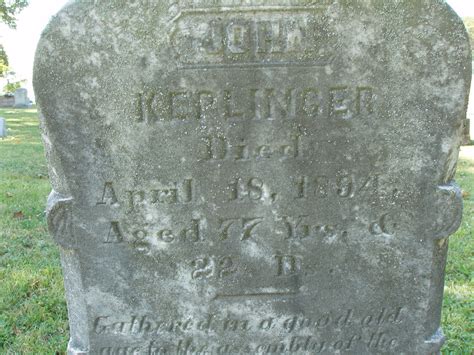 John Keplinger 1817 1894 Find A Grave Memorial