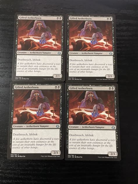 Yahoo オークション 【4枚セット】《才気ある霊基体 Ted Aetherbo