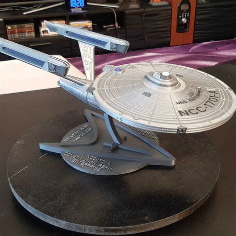 🚢 Enterprise A Constitution Refit・free 3d File For 3d Printing・cults