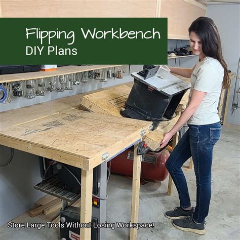 Flipping Workbench Diy Plans Woodworking Plans Diy Workbench Plans