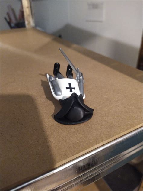 Stl File Custom Playmobil Compatible Tricorn V2 🦸 ・3d Printer Design To