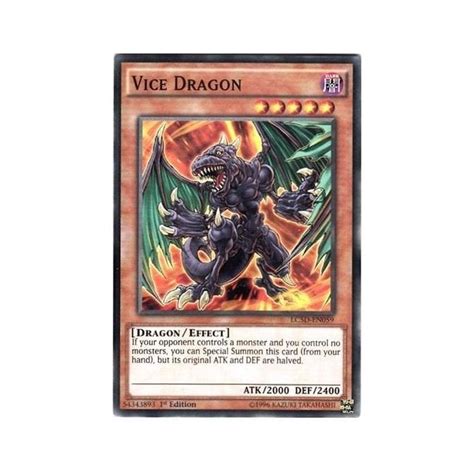 Yu Gi Oh Card Lc5d En059 Vice Dragon Common Chaos Cards