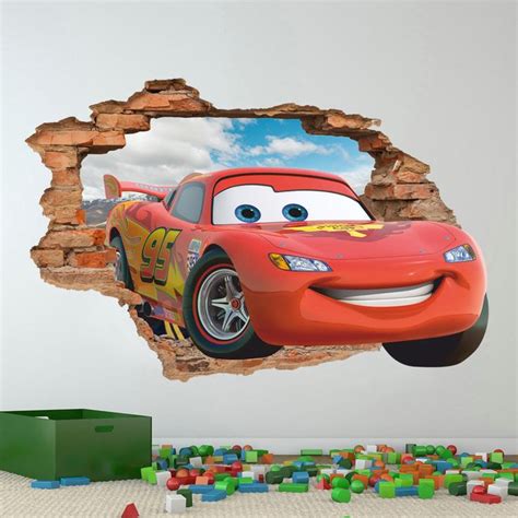 Stickers For Lightning Mcqueen Bed At Leah Russell Blog