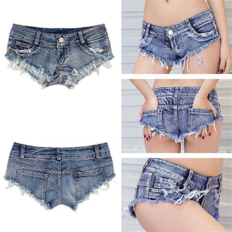 Tiny Jean Shorts Top