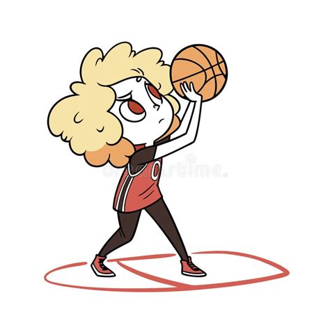 Aspiring Cartoon Girl Chasing Dreams Stock Vector Illustration Of Chasing Playful 354818961