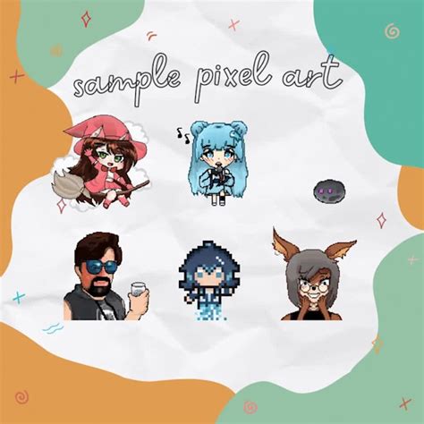 Make A Pixel Art  Or Image By Softkittyarts Fiverr