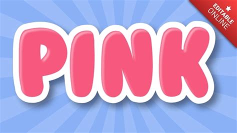 Pink Luli Pampin Logo Text Effect Generator