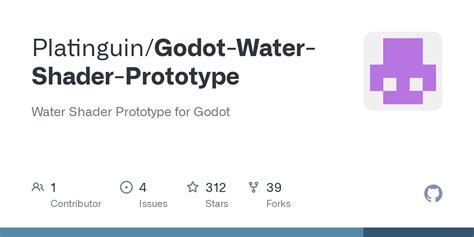 github platinguin godot water shader prototype water shader