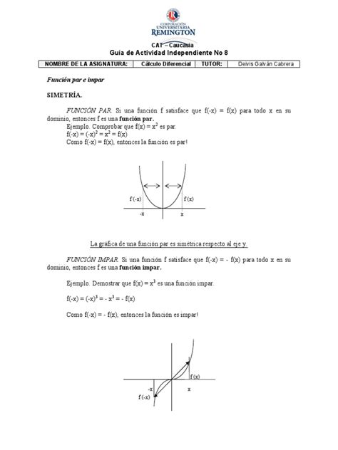 Guía No 8 Función Par E Impar Pdf