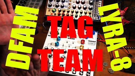 Lyra8 And Dfam Synced And Sequenced Scotts Synth Journal Ssj02 Youtube