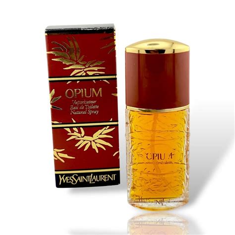 Perfume Fragrance Vintage Ysl Opium Edt Spray 1998 Sanofi Era 1oz 30ml