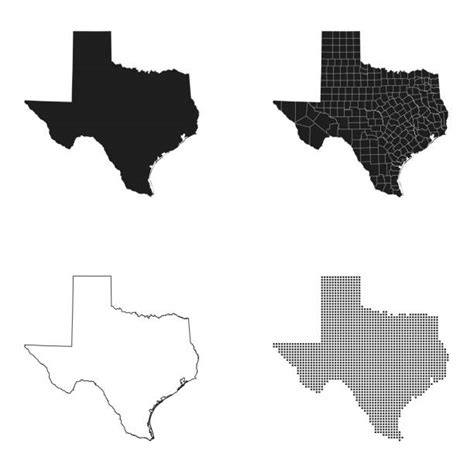 350 Texas Map Dots Stock Illustrations Royalty Free Vector Graphics