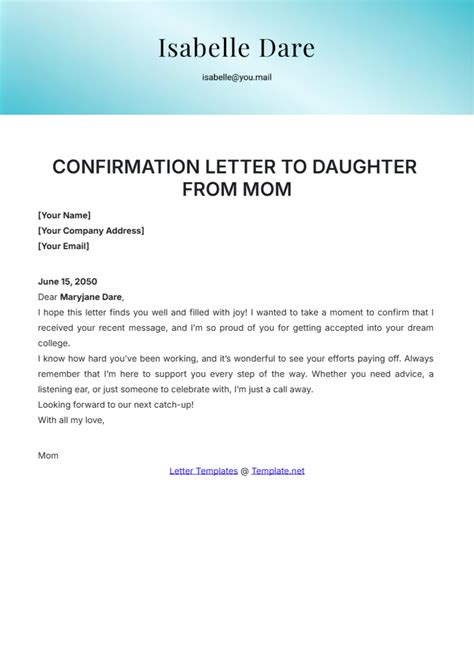 Free Payment Confirmation Letter Template To Edit Online