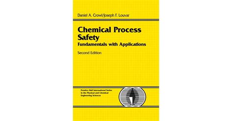 Chemical Process Safety Fundamentals With Applications Second Edition Book