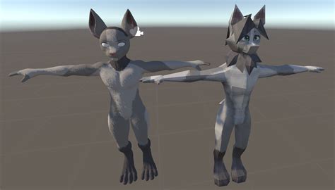 Is It Possible To Make A Per Avatar Fallback I Made These Two Avatars One Is A High Quality