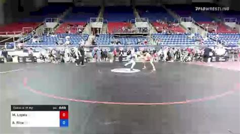 132 Lbs Consi Of 16 2 Matthew Lopes New Jersey Vs Ayson Rice South