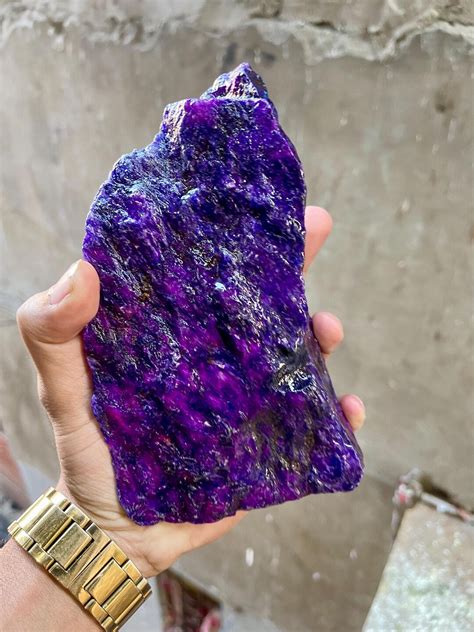 Large Sugilite Rough Ural Sugilite Stone Very Rare Sugilite Rough