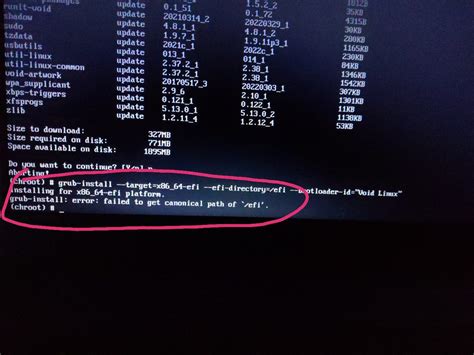 Void Linux Installation Guide Uefi Chroot Brtfs Luks Encrypted Root And Swapfile · Github