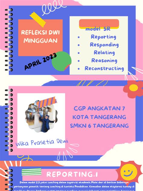 8 Refleksi Dwi Mingguan Model 5r Pdf