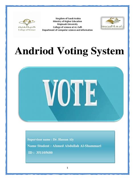 Android Voting System Pdf Use Case Databases