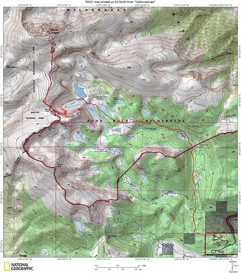 Mount Langley Cottonwood Lakes Army Pass Trail