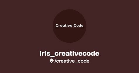 Iriscreativecode Instagram Tiktok Linktree