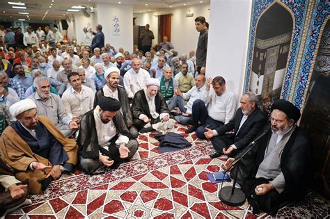 دعای کمیل زائران ایرانی در مکه با حضور سرپرست حجاج ایرانی تسنیم