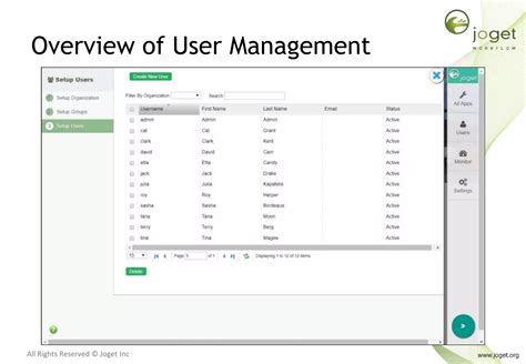 joget workflow v6 training slides 2 setting up joget workflow ppt