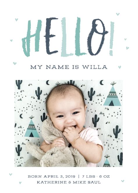 Best Birth Announcement Wording
