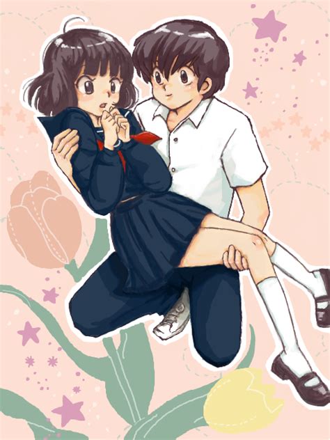 Miyake Shinobu And Fujinami Ryuunosuke Urusei Yatsura Drawn By Paruru Danbooru