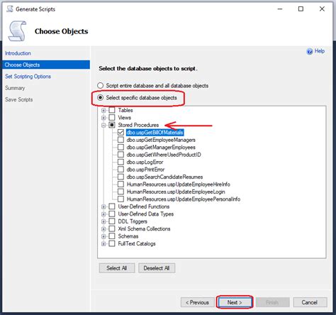 How To Generate Scripts For Database Objects In Sql Server