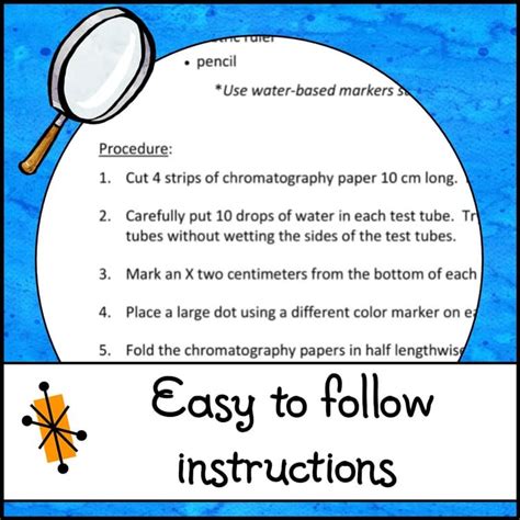 Lab Activity Chromatography Separating A Mixture By The Skye World