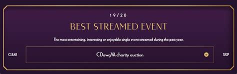 Dont Forget To Nominate Connor For The Streamer Awards Nomination Period Ends January 19 R