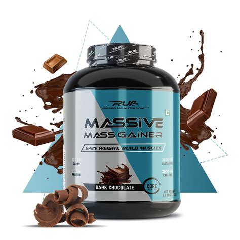 Ripped Up Nutrition Massive Mass Gainer 20g Protein 120g Carbs