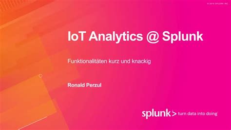 Iot Analytics Splunk Pptx